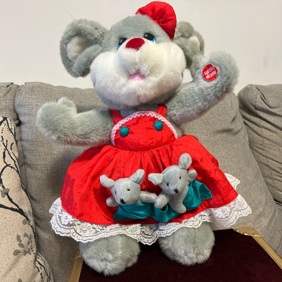 Other | Adorable Christmasthemed Plush Toy Features A Mother Mouse With ...